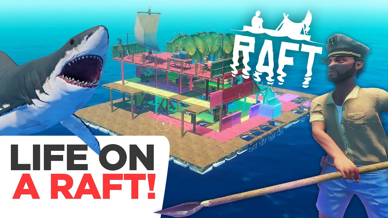 Will We Survive Out At Sea? Raft Survival Multiplayer! - YouTube