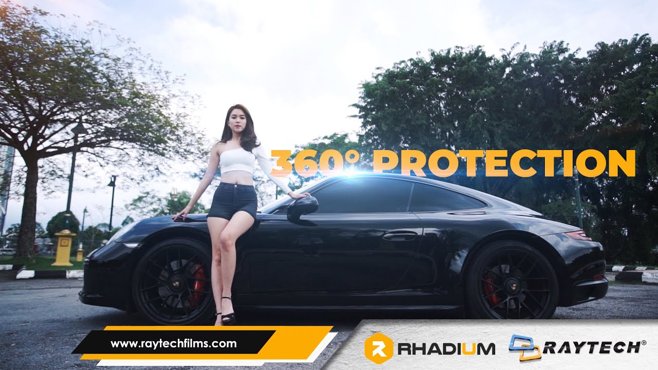 The Best Car Window Tinted Film, PPF & Coating for Porsche | Raytech ...