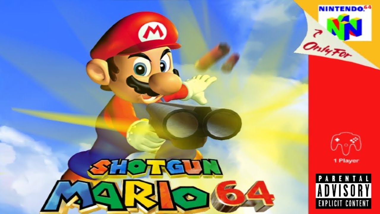 -N64- SHOTGUN MARIO 64 *FINALE* (Gameplay) #DaDrunkGamer #Mario #Live # ...