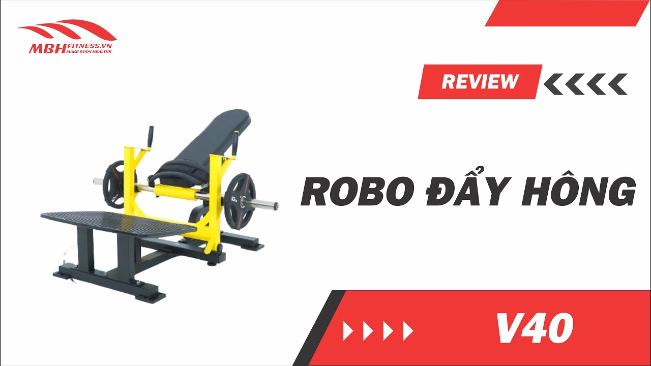 REVIEW ROBO ĐẨY HÔNG V40 | MBH VIỆT NAM - YouTube