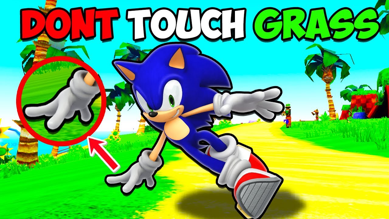 Can You Beat Every Time Trial Without Touching Grass? (Sonic Speed ...