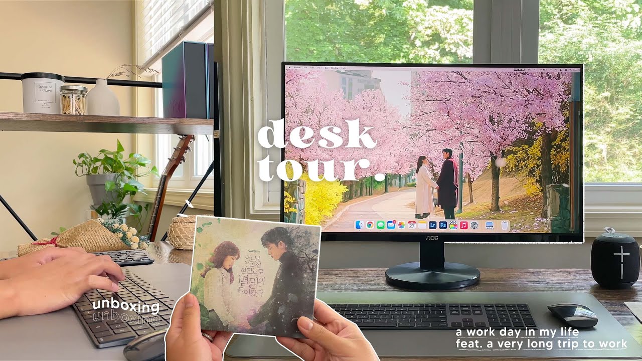 Minimal desk setup, doom at your service ost album unboxing & lots of ...