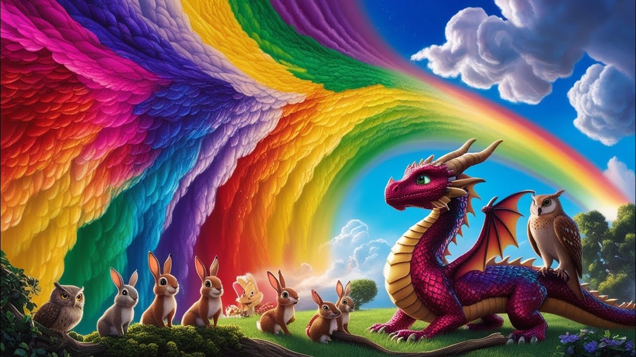 Dragon Rhyme 😍 | English rhyme | New Rhyme | Rhymes for kids | Kids ...