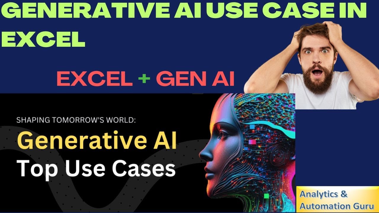 36-GenAI Use Case in Excel | How to Leverage GenAI in Excel for Smarter Data Management | - YouTube