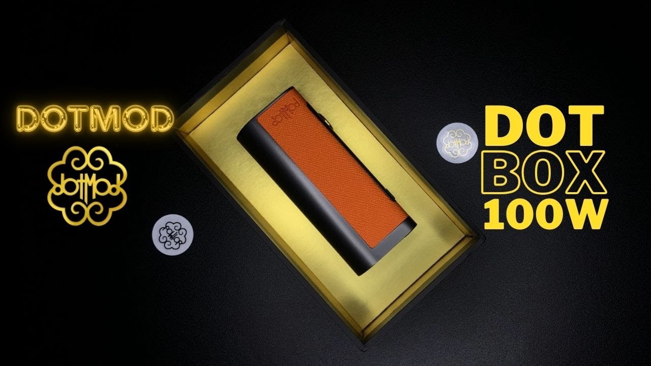 DOTMOD DOTBOX 100W, UNBOXING & REVIEW, MOD SINGLE BATTERAI - YouTube