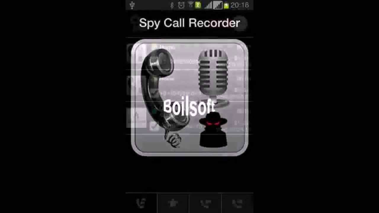 Spy Call Recorder Android Application all - YouTube