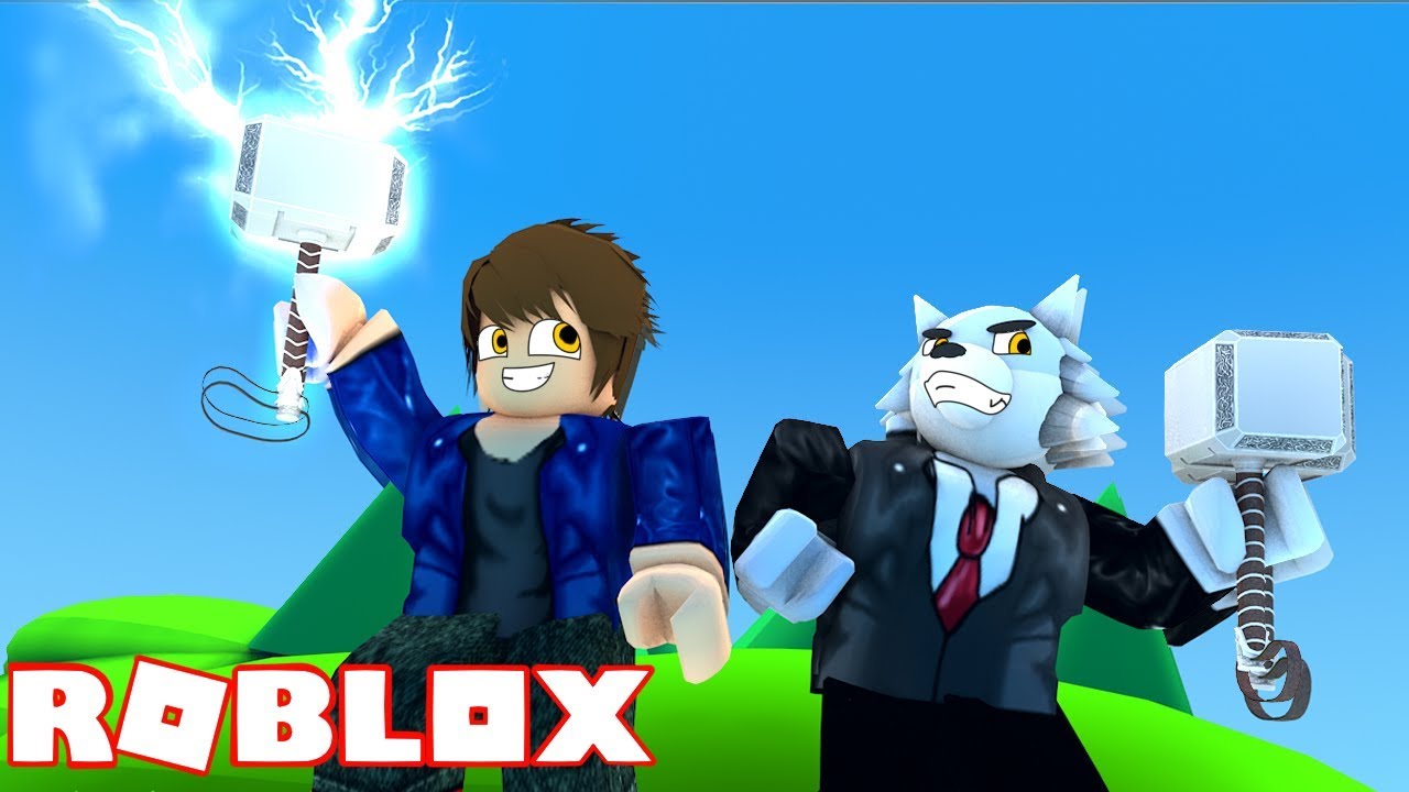 CONSEGUI O MARTELO DO THOR NO ROBLOX ?( Hammer Simulator ) - YouTube