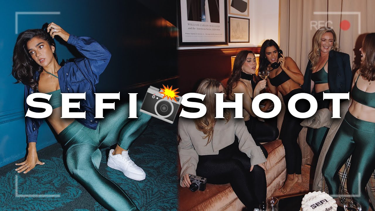Behind The Scenes Shooting My Latest SEFI Collection | Shooting SEFI ...
