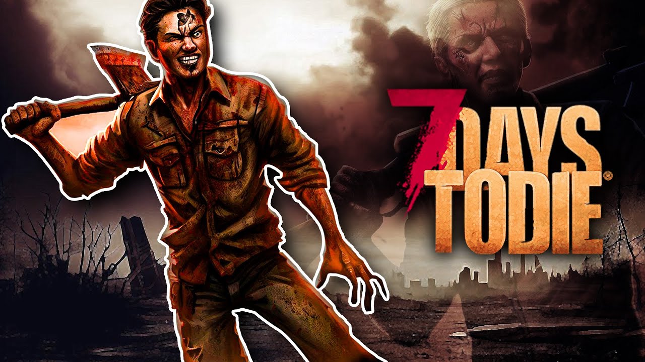 WE WERE CHACED BY ZOMBIES | 7 Days To Die [EP2] - YouTube