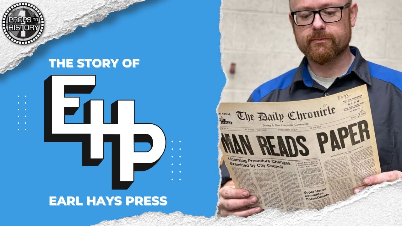 Props To History S1E1: The Story of Earl Hays Press - YouTube