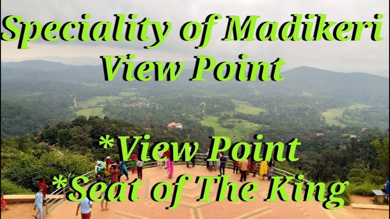 Raja Seat Park || Speciality of #Raja Seat Park ||Madikeri View Point ...