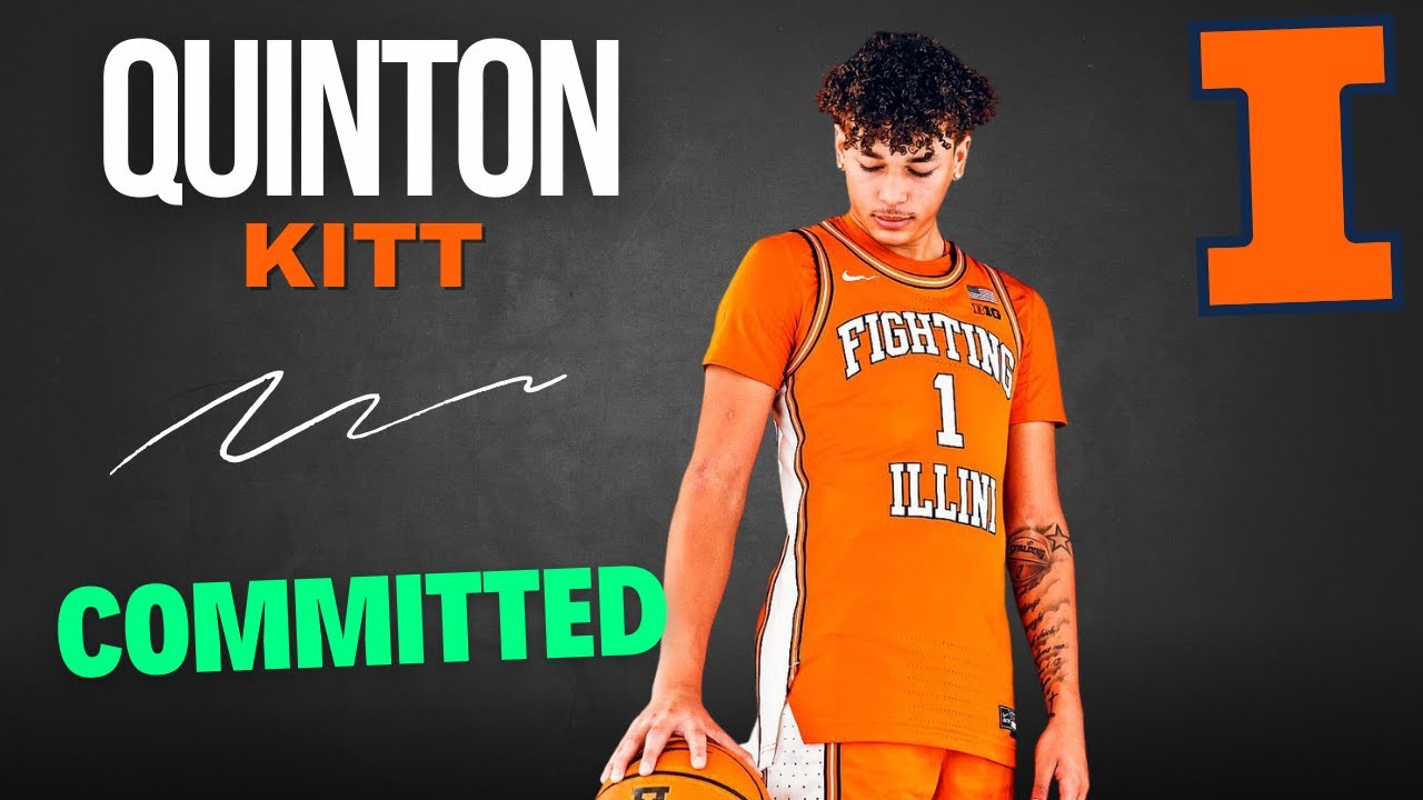 Quinton Kitt Commits To Illinois! - YouTube