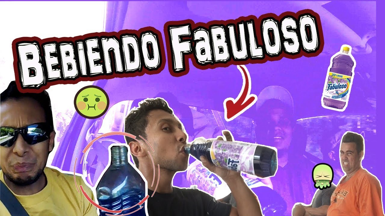 BEBIENDO FABULOSO /LIMPIADOR DE PISOS / BROMA SALE BIEN | Julius Avila ...