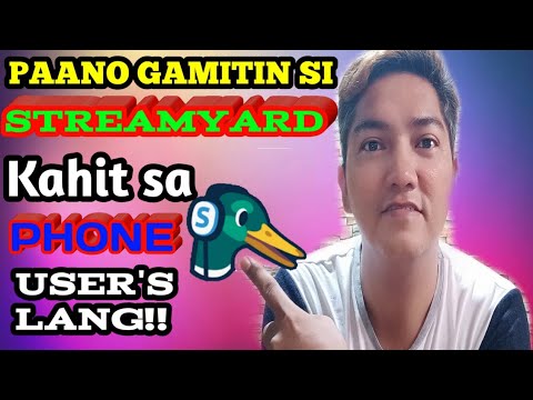 HOW TO USE STREAMYARD ON LIVE STREAM | TAGALOG TUTORIAL || Kabatak TV ...