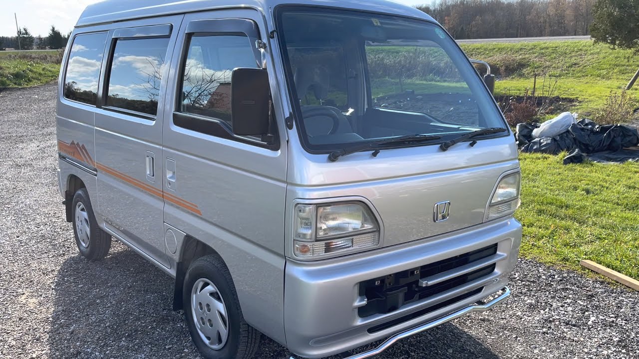 1996 Honda Acty Street Kei van - YouTube