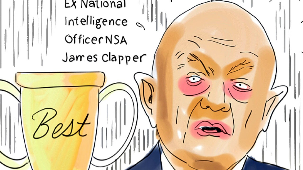 James Clapper, Vladimir Putin. Poker Face, Political Cartoon - YouTube