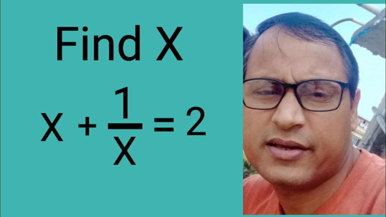 Problem Solving by Algebraic Equations/How to find X? - YouTube