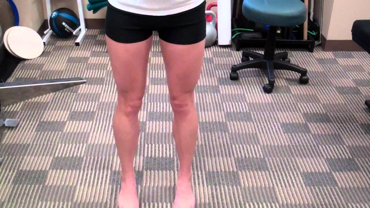 Standing Glute Contractions - YouTube