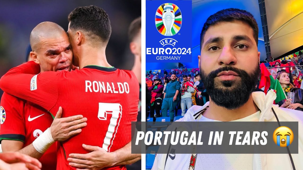 The Moment RONALDO was Knocked out of Euro 2024! 💔 | VLOG: France 🇫🇷 vs ...