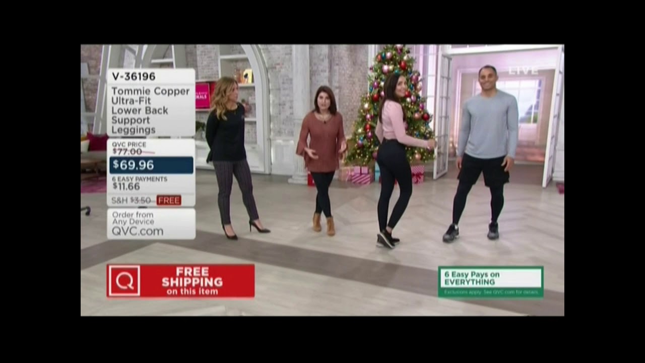 🔥🔥QVC Tommie Copper leggins segment featuring Denise Repko & Model 12 ...