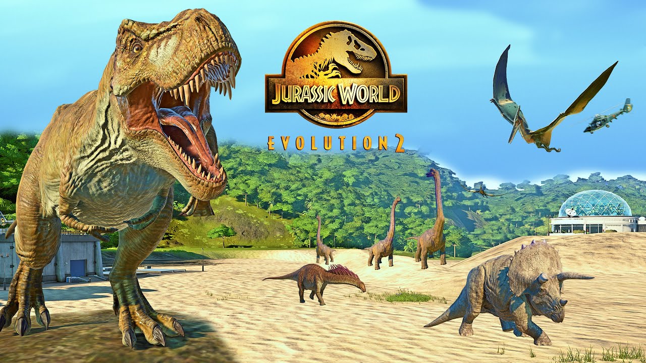 Jurassic World Evolution 2 Dinosaurs Fighting 🌍 JURASSIC WORLD ...