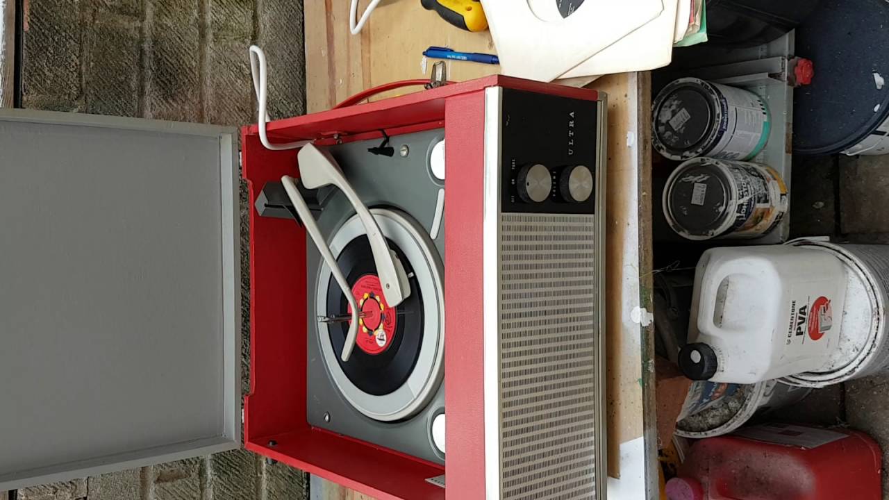 new restored ultra record player with monarch deck - YouTube