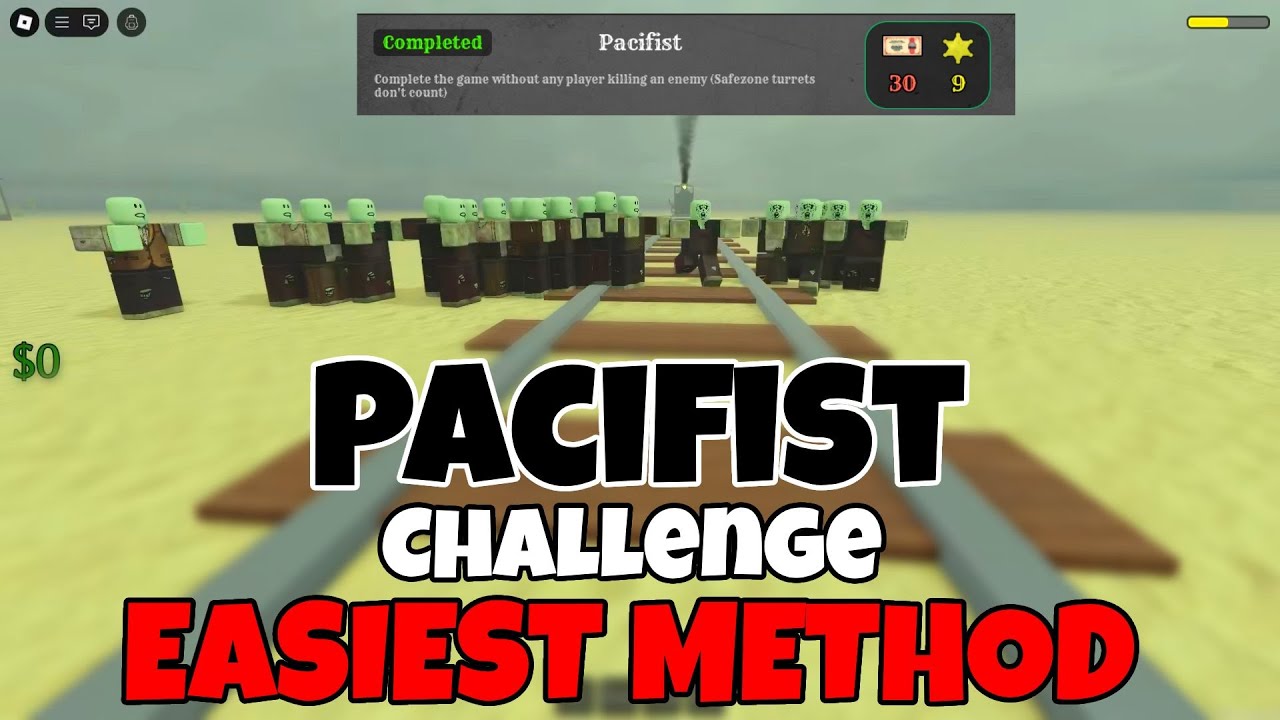 Pacifist Challenge (Trick), No starter Items, less than 30 minutes Dead ...