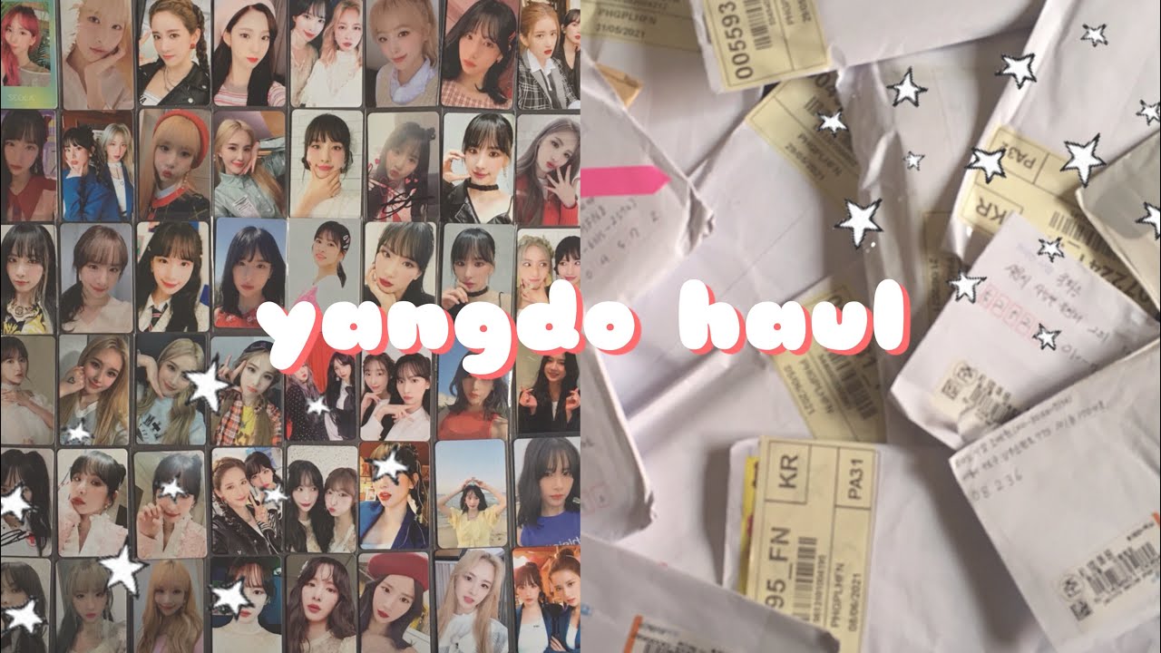 ‘Yangdo’ 양도 K-pop Haul ☆ 100+ Photocards, Postcards, and Signed Goods | emoisabel - YouTube