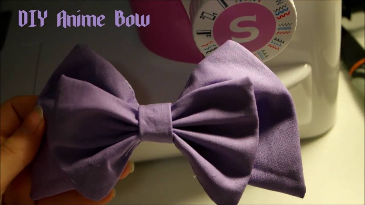 DIY Cosplay / Lolita bow - YouTube