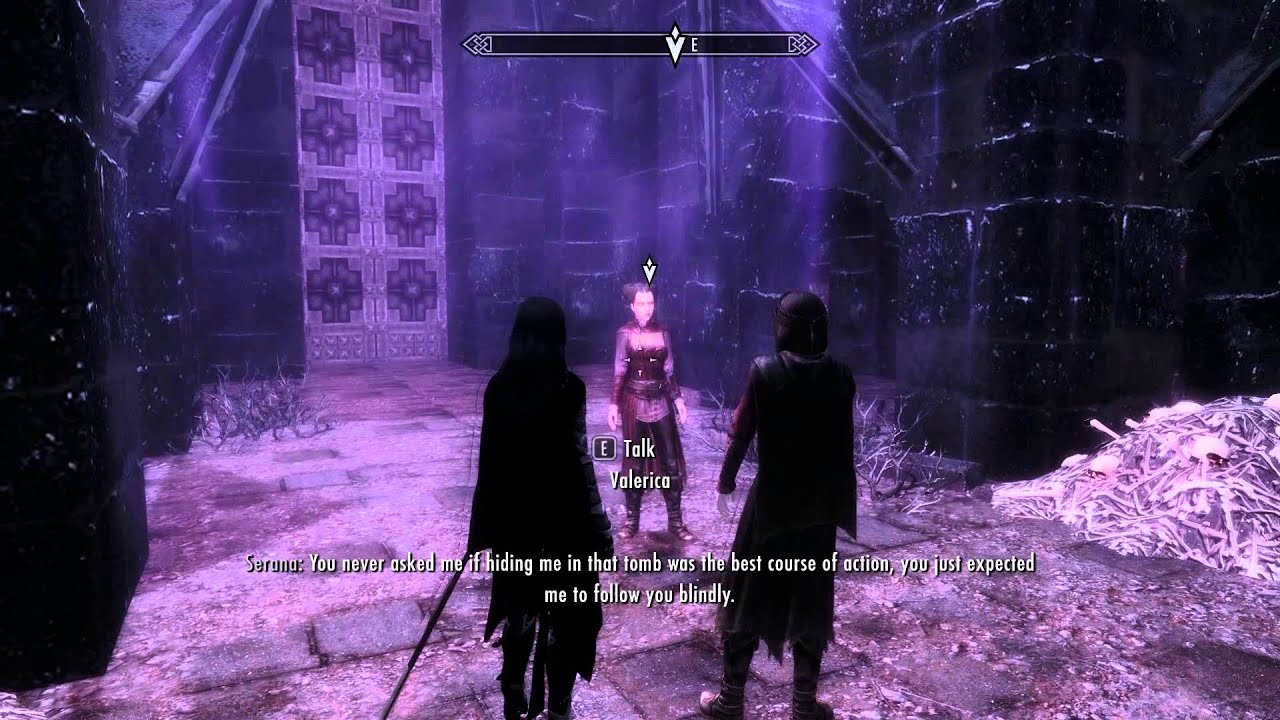 Skyrim Vampire Gameplay - Dawnguard Quests - Beyond Death (1/3) - YouTube