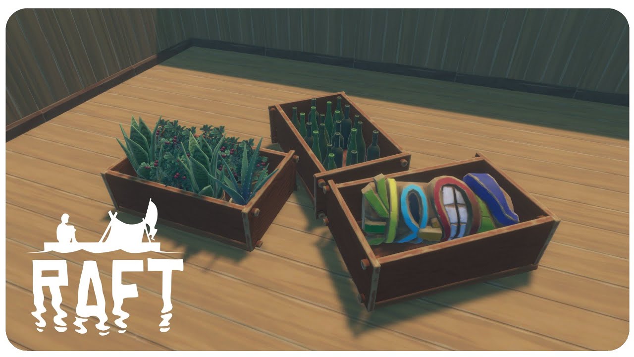 Raft - Decoration Crate v2, Quick Tutorial - YouTube