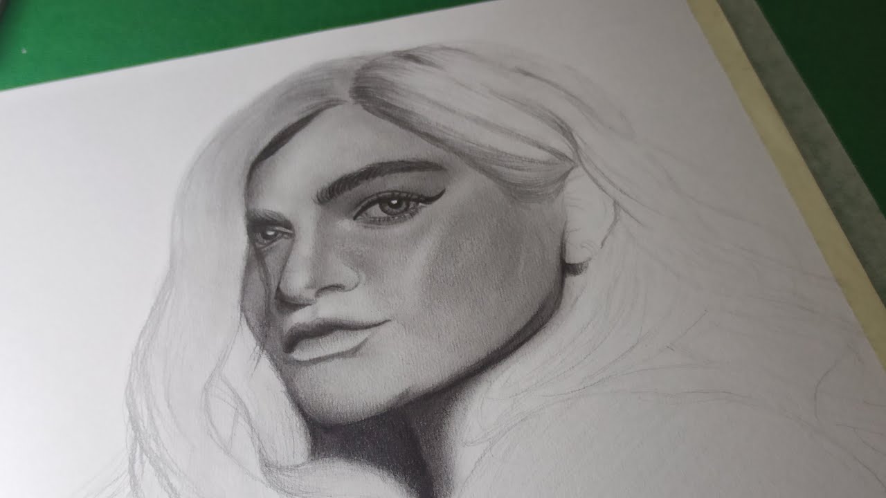 Drawing of that boho girl | Kritika Khurana - YouTube