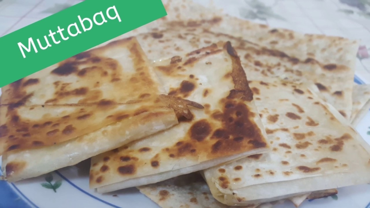 Muttabaq /Arabic paratha /Snack Item - YouTube
