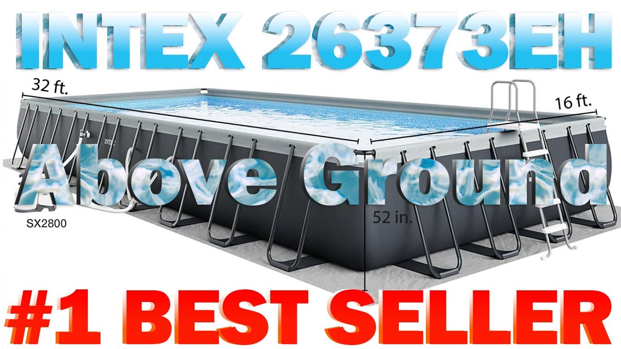 Intex 26373eh 32' x 16' x 52" Rectangular Ultra Xtr Frame Swimming Pool ...