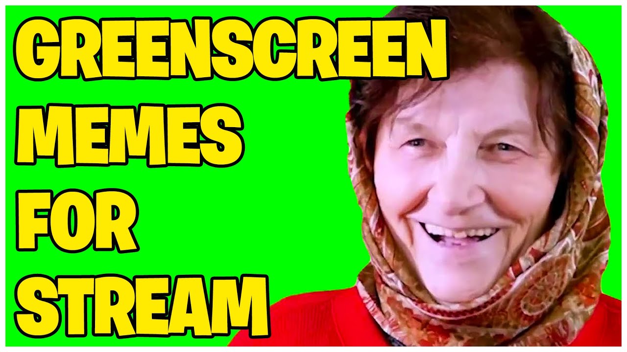Subscribe To Channel Green Screen Meme For Stream - YouTube