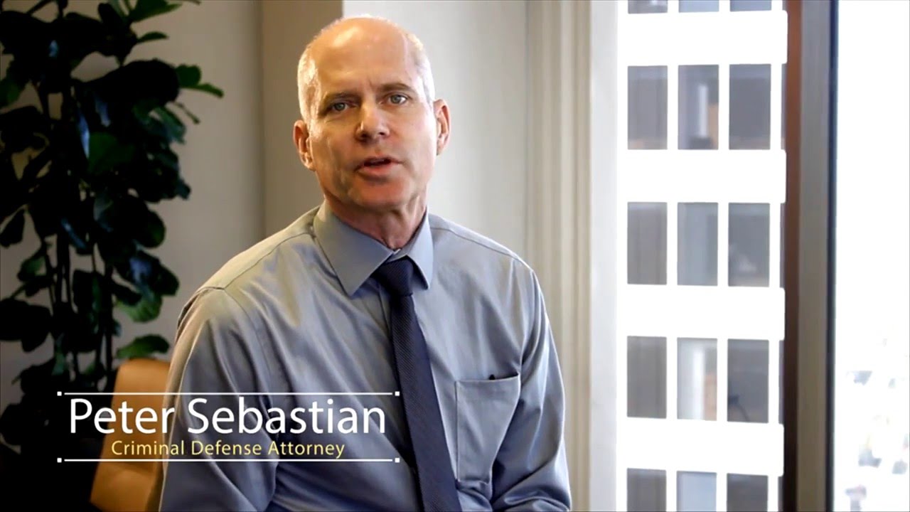Los Angeles Criminal Defense Attorney Peter Sebastian - YouTube