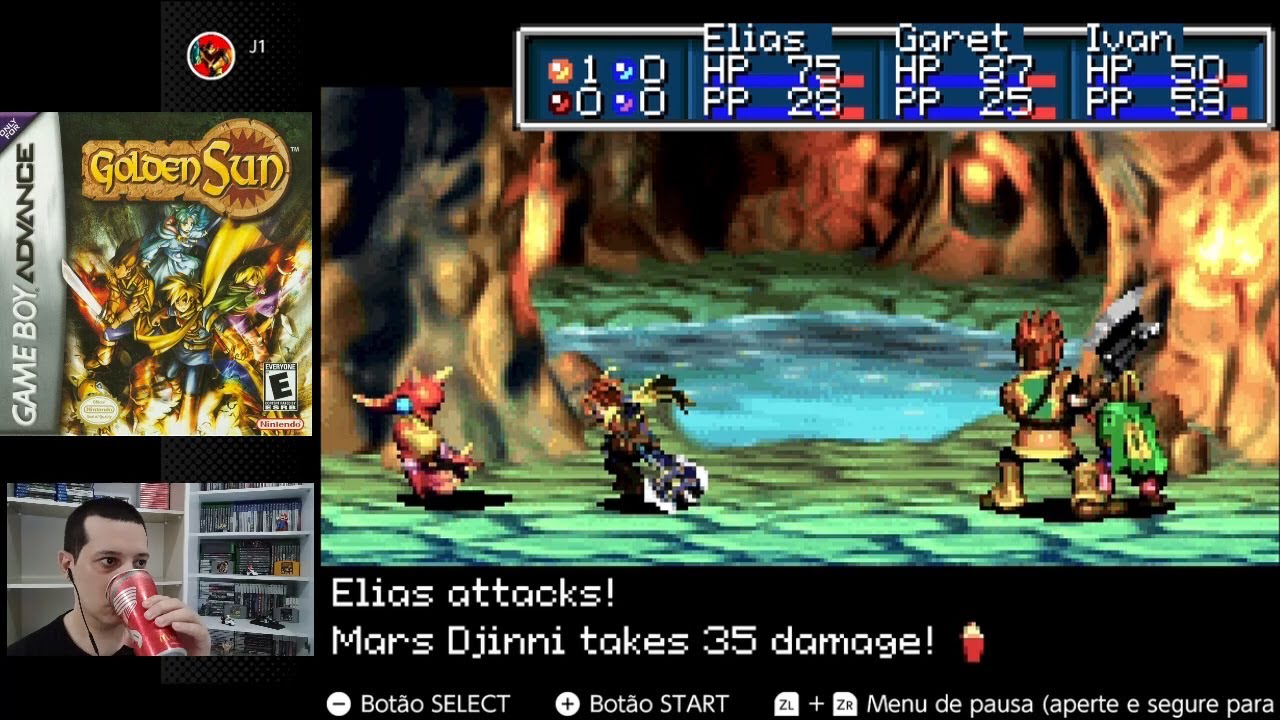 Golden Sun - Mars Djinni - YouTube