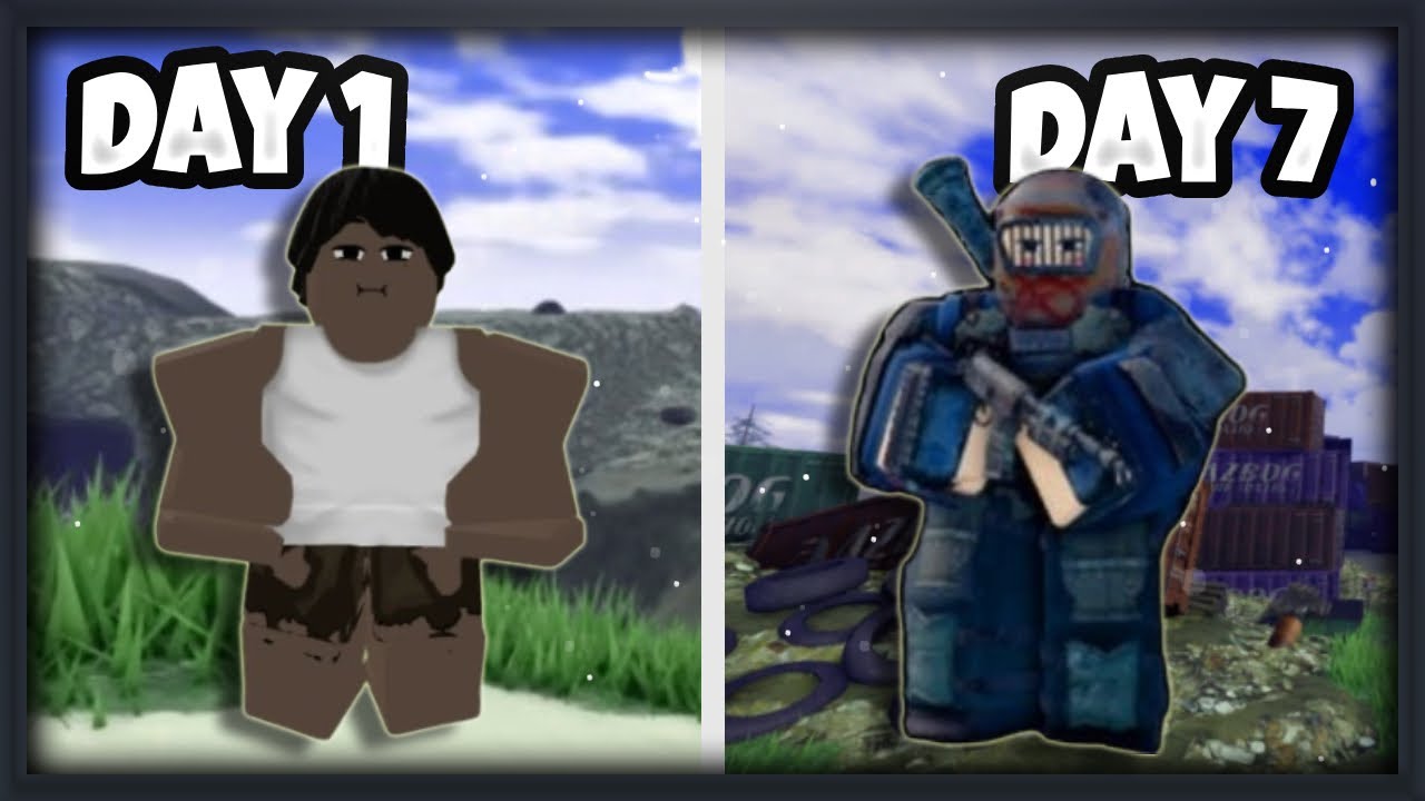 Surviving 7 DAYS in Roblox Rust (Fallen Survival) - YouTube