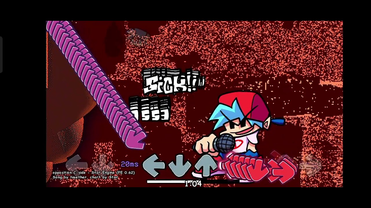 Hey guys i made FNF Opposition Cside Chart（nohitsound） - YouTube