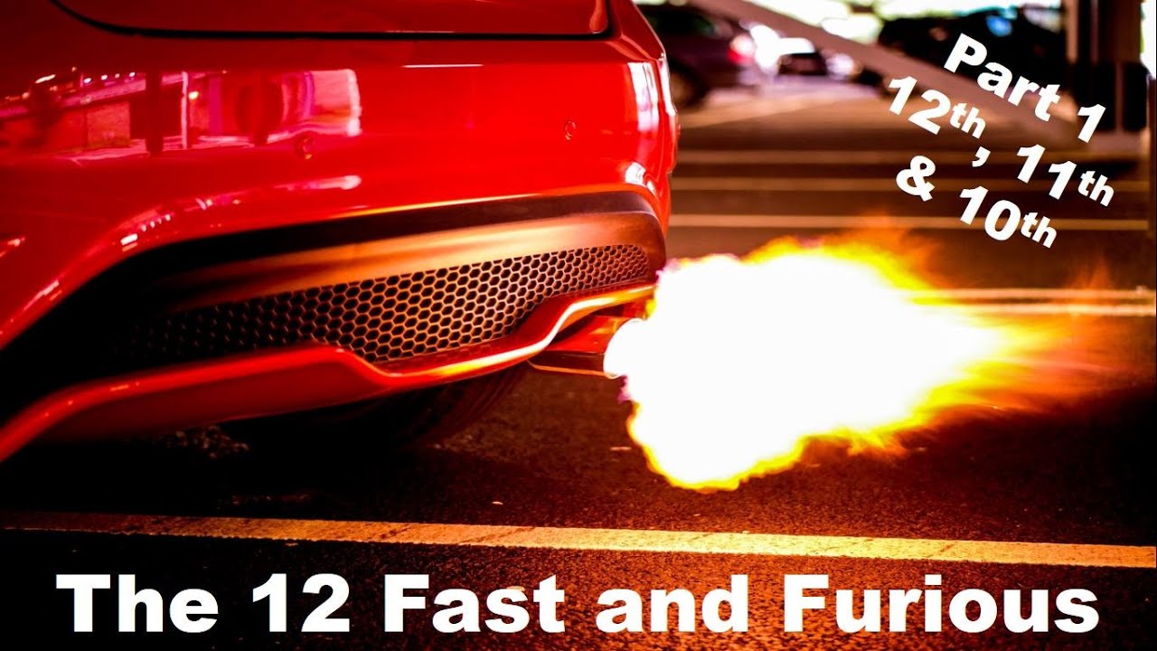 The 12 Fast and Furious Cars Part 1 - YouTube