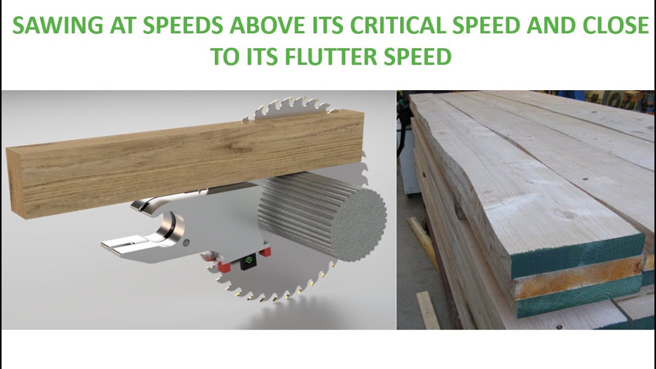 Flutter Speed of a Spinning Disk (a circular saw)- Part II. Cutting at ...