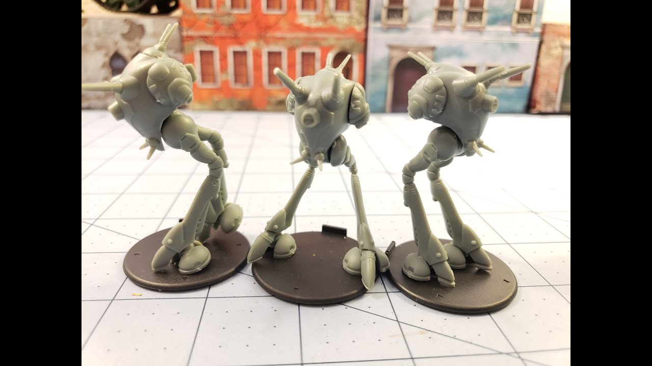 Palladium Games: Let's build some Robotech RPG Tactics Regults! - YouTube