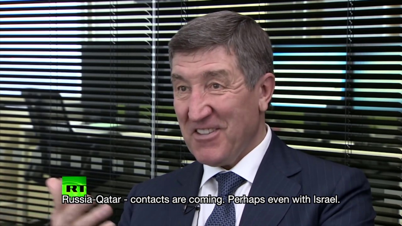 Yuri Shafranik gave an interview to Russia Today TV Channel, London, 29 ...