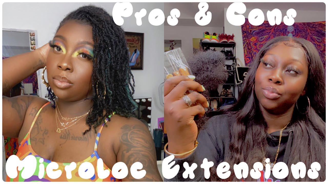 Pros & Cons of Microloc Extensions | My Experience w/ extensions | DIY ...