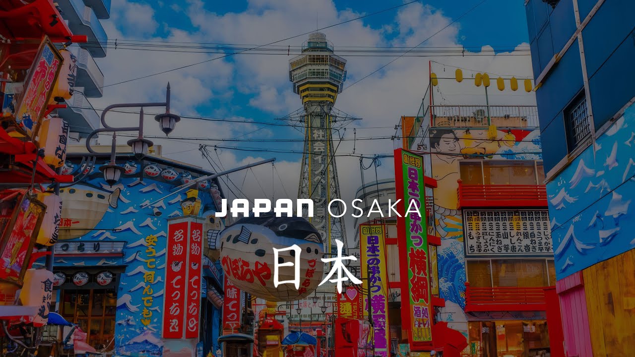 🇯🇵 OSAKA, JAPAN WALKING TOUR - Dotonbori District Japan City Walk [ 4K ...
