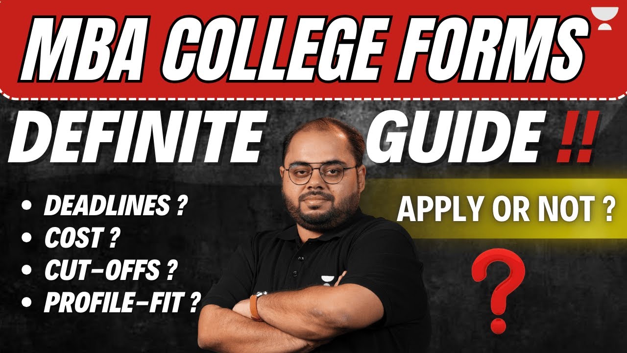 MBA Forms Before CAT 2024: Which ones to Fill | DEFINITIVE GUIDE | FMS ...