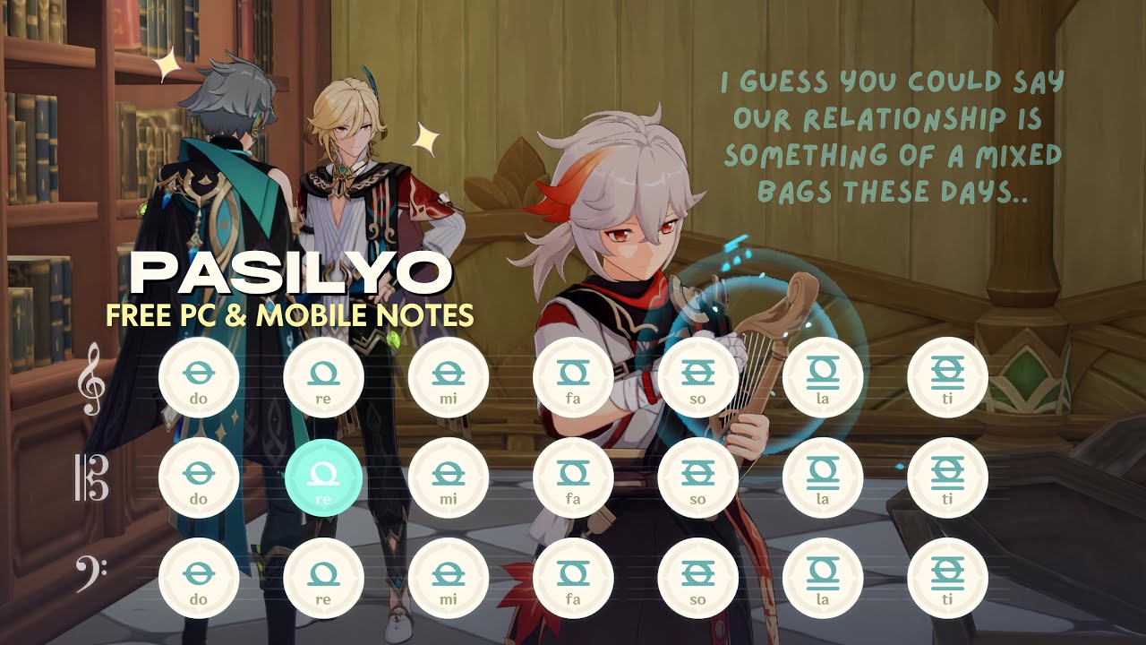 Pasilyo - Sunkissed Lola | Windsong Lyre (Mobile and PC Notes) - YouTube