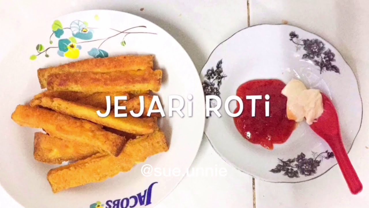 Resepi Jejari Roti - 2 BAHAN JERR - YouTube