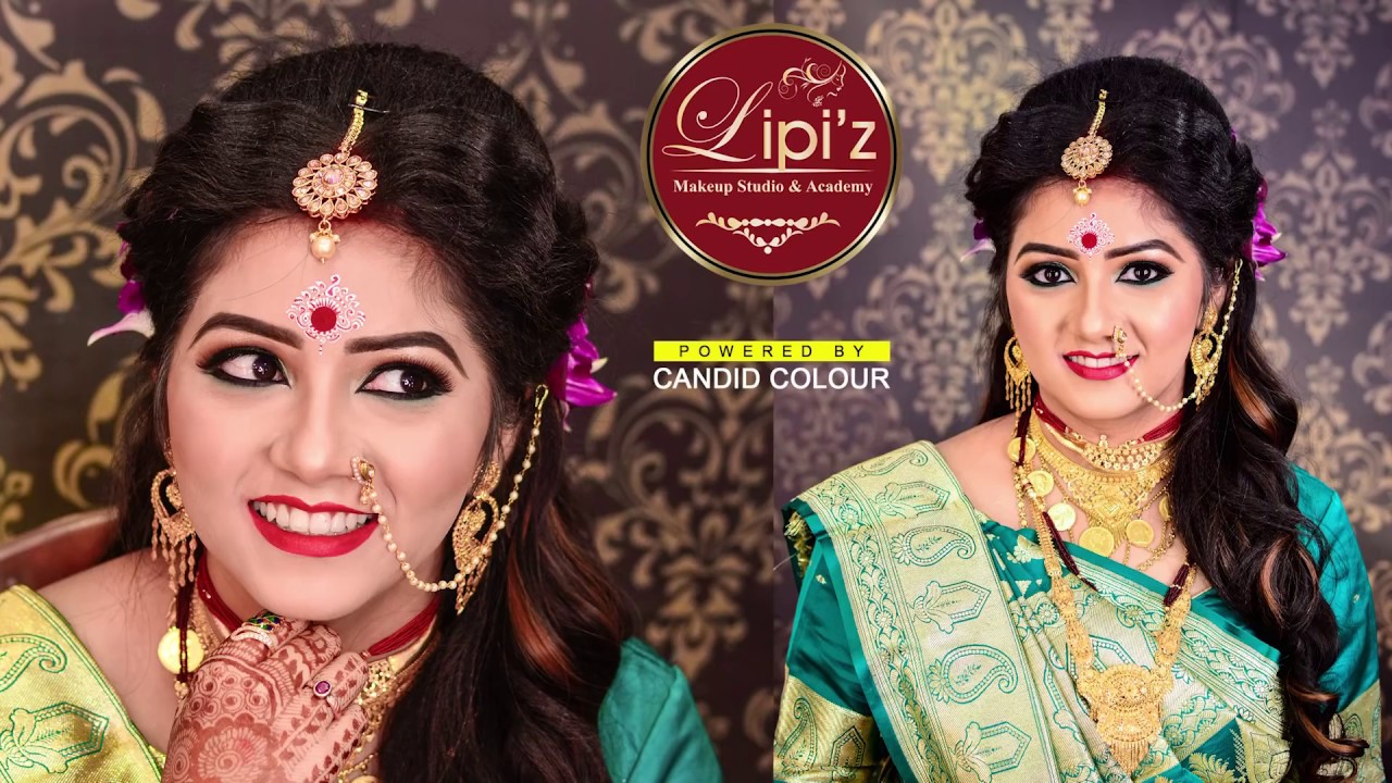 Reception Bridal Makeup by Lipi Pal Bhowal | Cinematic Makeup Film 2018 - YouTube