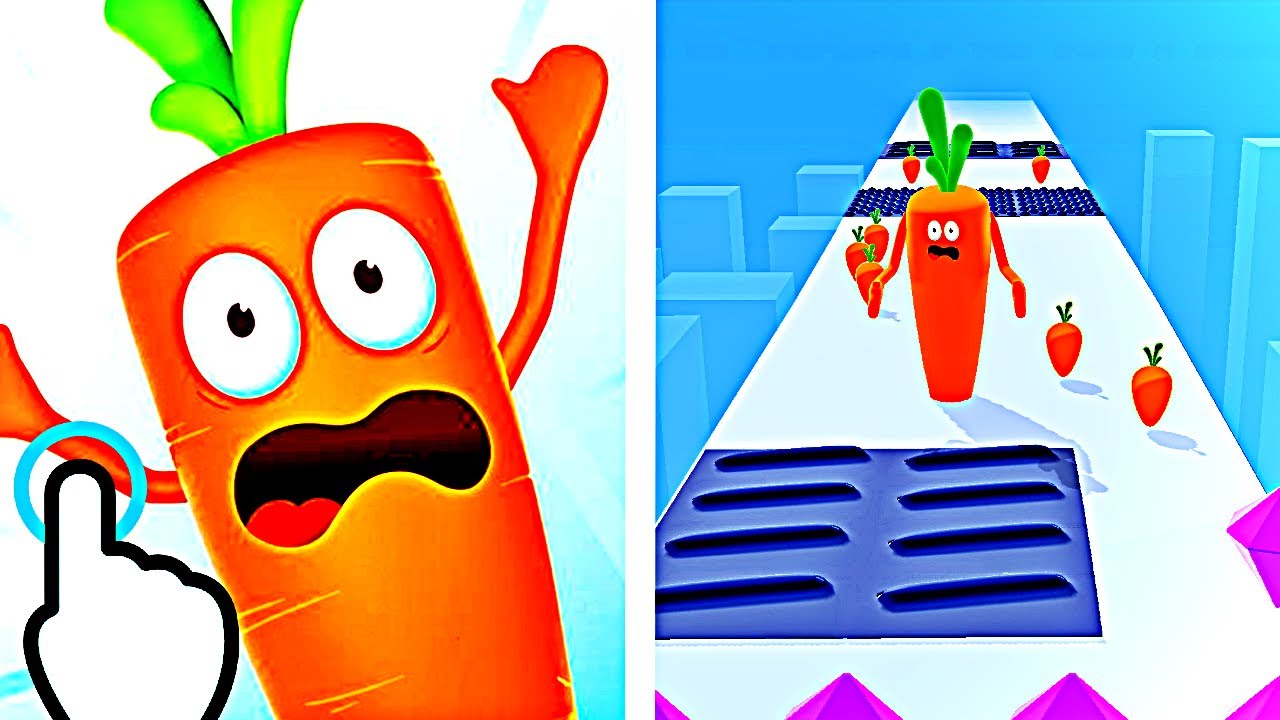 Veggie Run - Veggie Carrot Vegetable Run - All Levels iOS Android ...